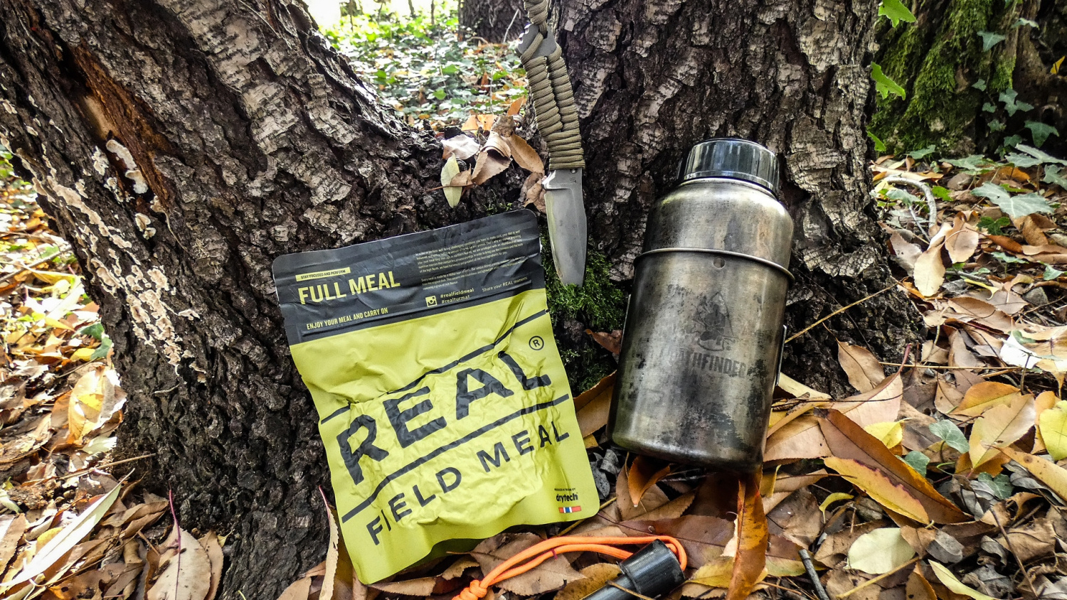 Real Turmat Full meal - Creamed pasta with Pork | Sportfishtackle.dk